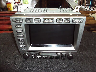 2001-2005 LEXUS GS300 GS430 GPS NAVIGATION SILVER SCREEN 03 SPORTDESIGN ...