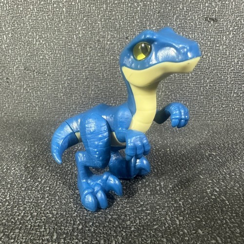 Imaginext Blue Baby Raptor Velociraptor Egg Dinosaur Jurassic World ...