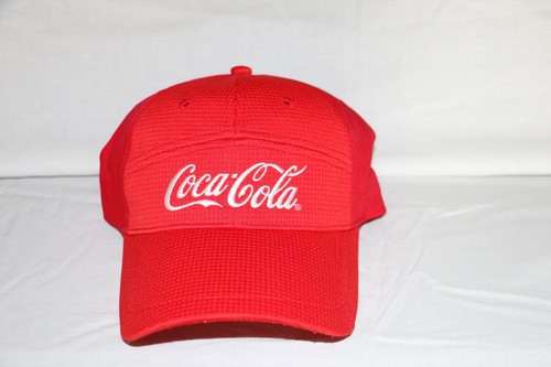 Rare Coca-Cola Cap Red with Waffle Look on Front | eBay