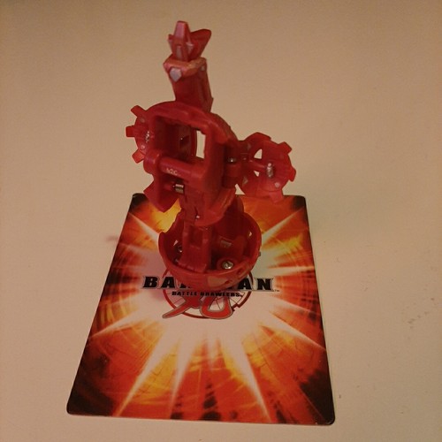 Bakugan Mega Nemus Red Pyrus New Vestroia 520G Battle Brawlers With ...