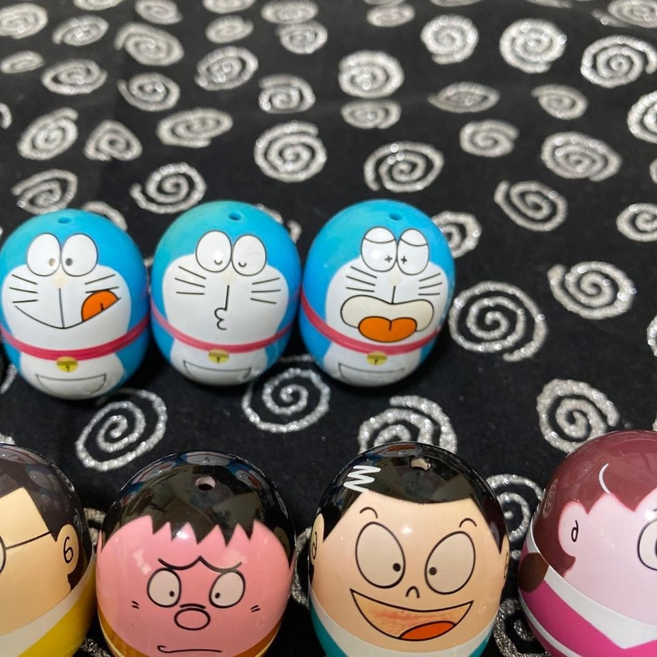 Rare Showcase Okiagarikoboshi Kororon Ball Doraemon | eBay