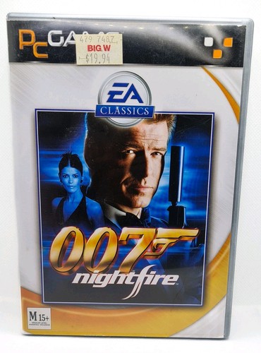 007 James Bond Nightfire (PC GAME) Collectable Vintage Computer Game ...