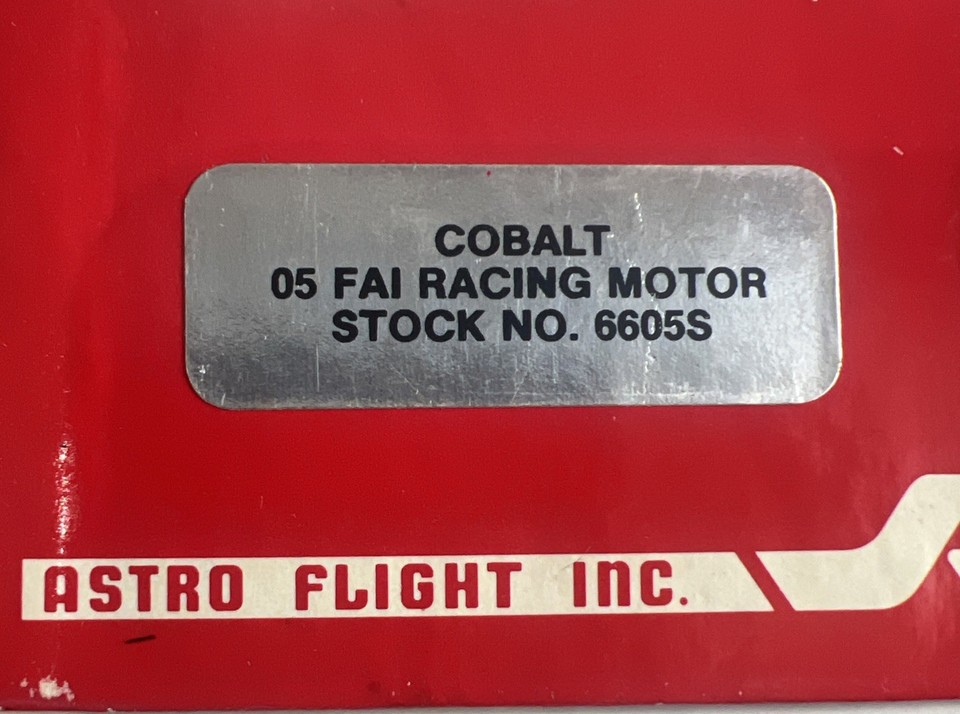 Astro Flight Astro-05 cobalt motor lot | eBay