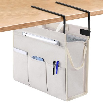 Under Desk Hanging Storage Bag, Desk Organizer Storage, Office Side ...