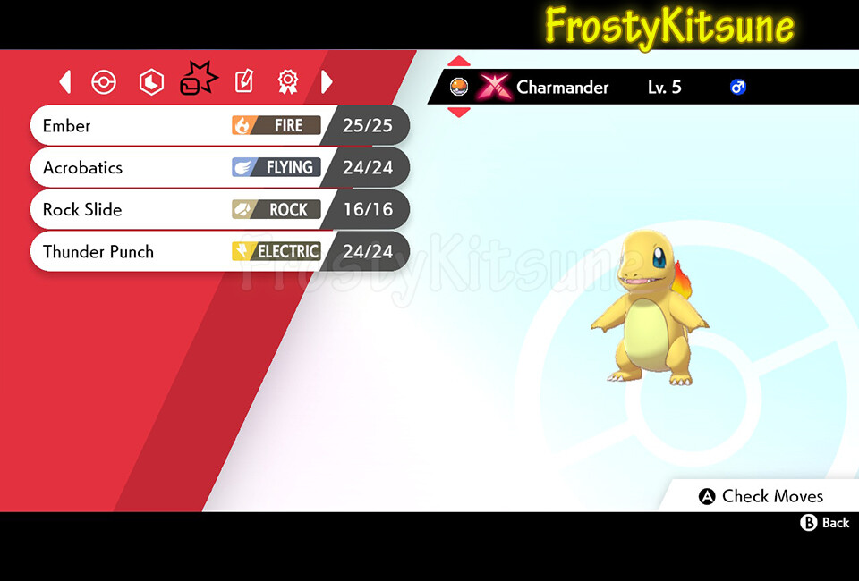 6IV Ultra Shiny Charmander Gigantamax Square Shiny Pokemon Sword ...