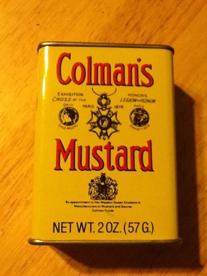 Vintage Colman's Bull's Head Mustard Made in England Net Wt. 2 oz ...