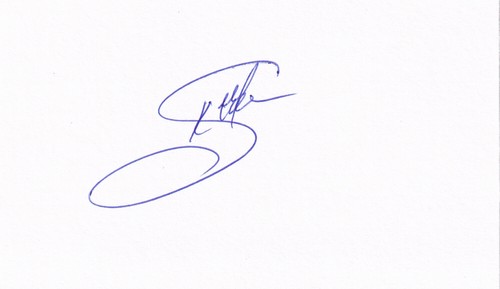 Keith Smith (TOUGH AUTOGRAPH) Texas Rangers, Cardinals RARE SIGNED 3x5 ...