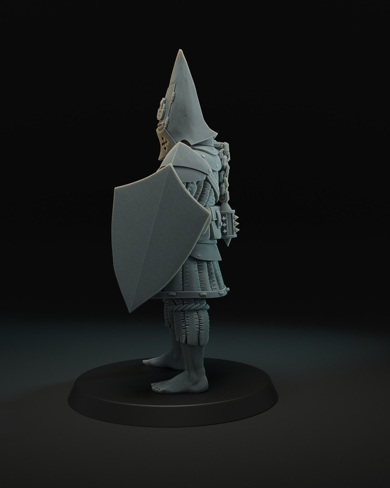 Grimdark WW1 Trench Wars - Pilgrims - Pilgrim with Shield and Club | eBay
