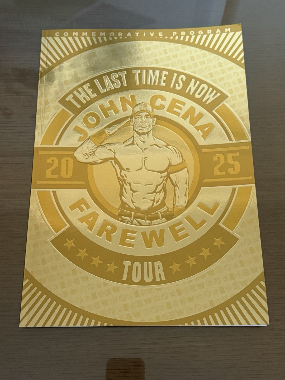 WWE John Cena Last Time Is Now Farewell Tour Commemorative