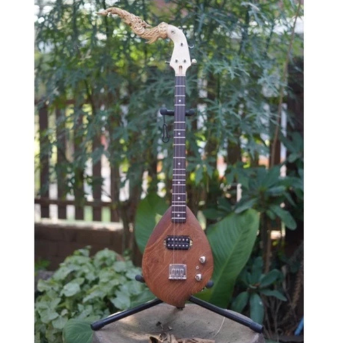 Electric Harp Musical Phin Wood Mandolin Crafts Traditional Thai ...