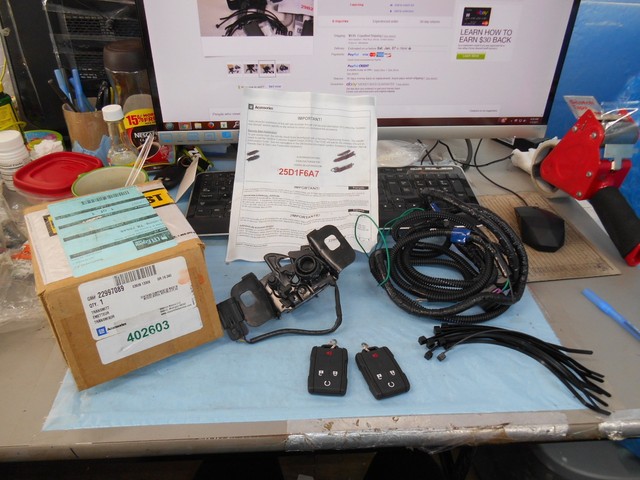 22997089 GM Complete Remote Start Kit for 2014 & up Silverado or Sierra ...