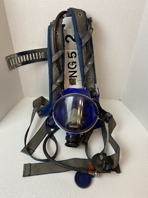 Survivair Sigma Tank Holder Harness Gauge Regulator SCBA W/ Survivair ...