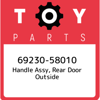 69230-58010 Toyota Handle assy, rear door outside 6923058010, New ...