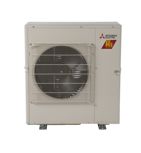 22,000 BTU Mitsubishi Multi-Zone Ductless H2i Hyper Heat Pump Condenser ...
