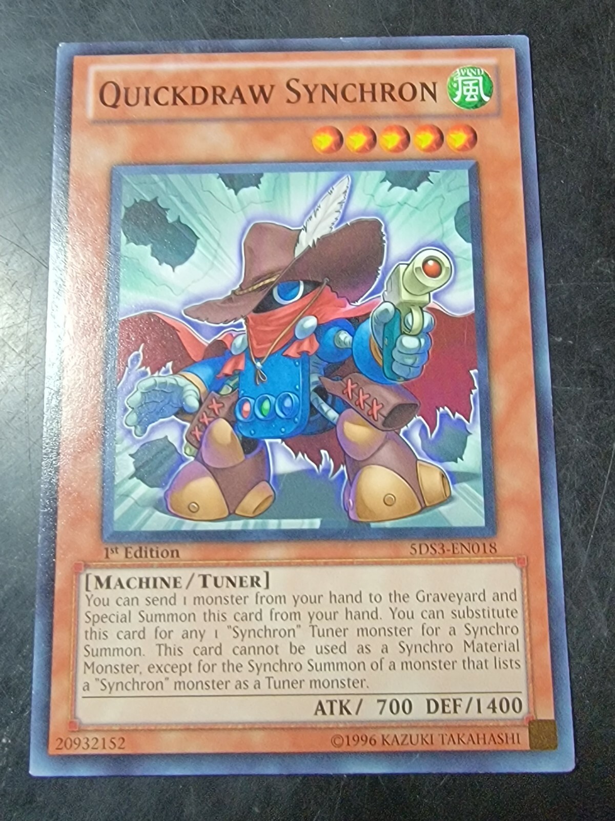 Yugioh Quickdraw Synchron 5DS3-EN018 Common 1st Edition | eBay