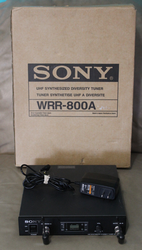 Sony WRR-800A UHF Synthesized Diversity Tuner | eBay