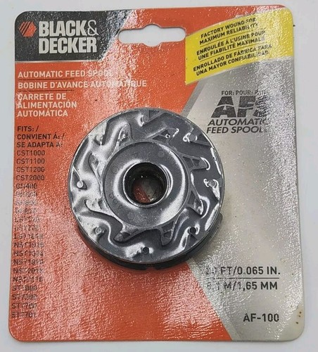 NEW SEALED BLACK & DECKER AUTOMATIC FEED SPOOL AF-100 30ft LINE STRING ...