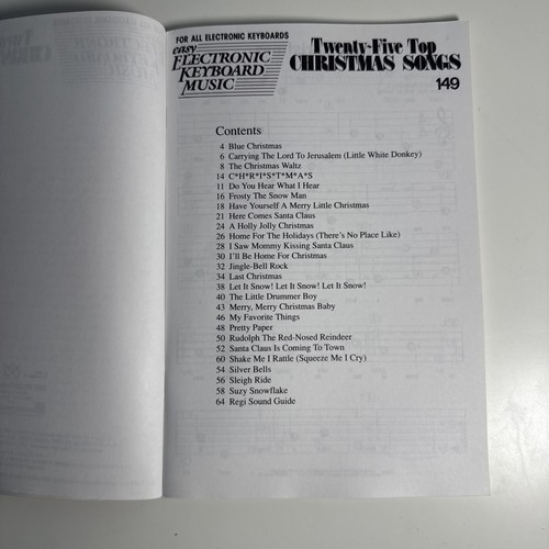 For All Electronic Keyboards 3 Music Books Love,Christmas & Patsy Cline ...