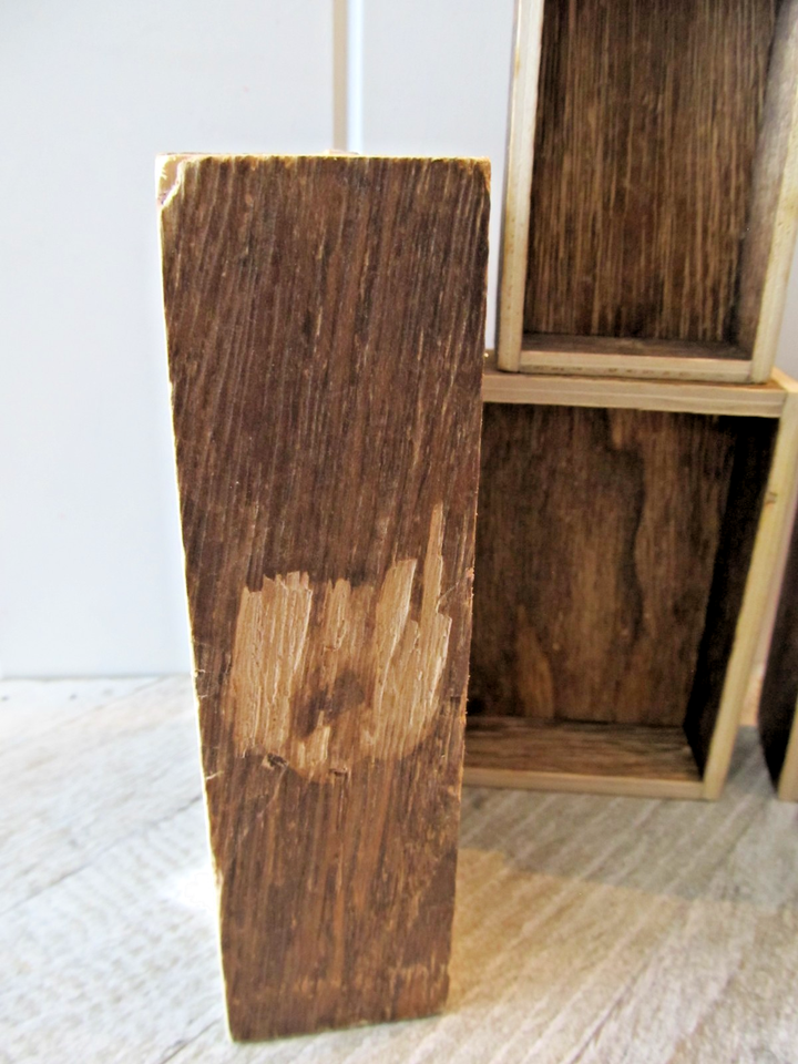 Tim Holtz Idea-ology Wooden VIGNETTE BOXES Set of 4 Sizes Crafting ...