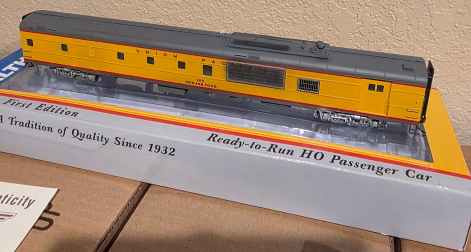 Union Pacific HO Custom "Howard Fogg" Power Car #209 UPP Walthers Dorm ...
