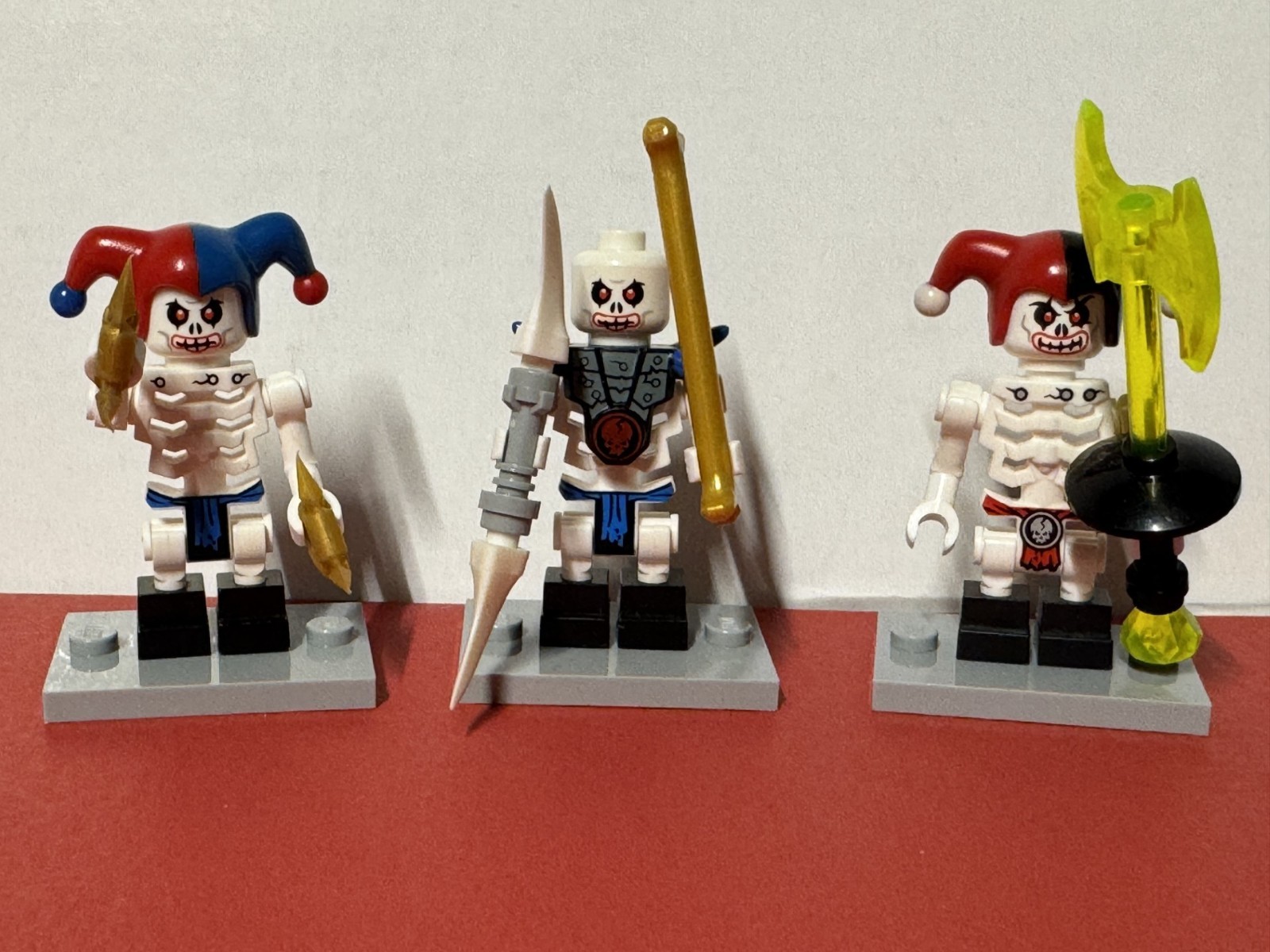 Lego Ninjago Minifigure's Krazi (Skulkin) The Golden Weapons - (Lot of ...