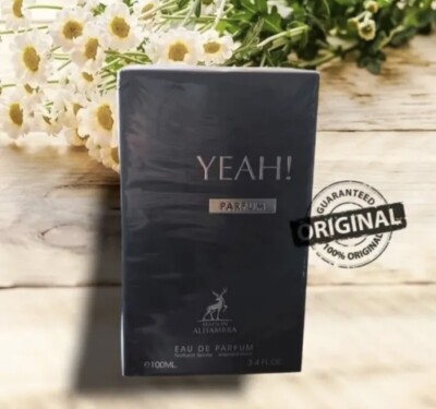 Yeah EDP Perfume By Maison Alhambra 100ML Super Rich Fragrance 100% ...