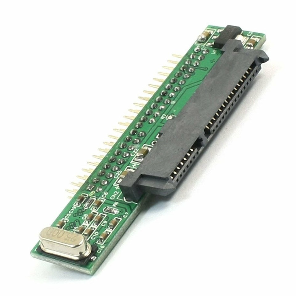 7+15 Pin SATA SSD HDD Female to 2.5" 44Pin IDE Male Adapter for Laptop ...