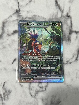 Koraidon ex ALT ART 247/198 Pokemon TCG Card English NM scarlet and ...