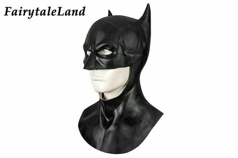 The Batman Jumpsuit Cosplay Outfit Bruce Wayne Costume Halloween Mask ...