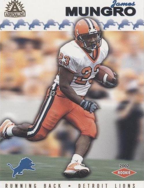 2002 Pacific Adrenaline - James Mungro #96 (RC) for sale online | eBay