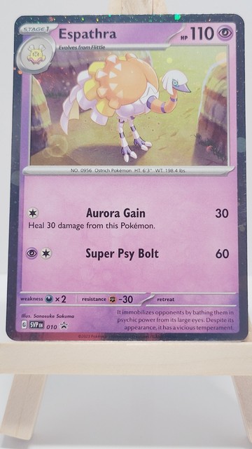 Pokémon TCG Espathra SV Black Star Promos SVP010 Holo Promo for sale ...