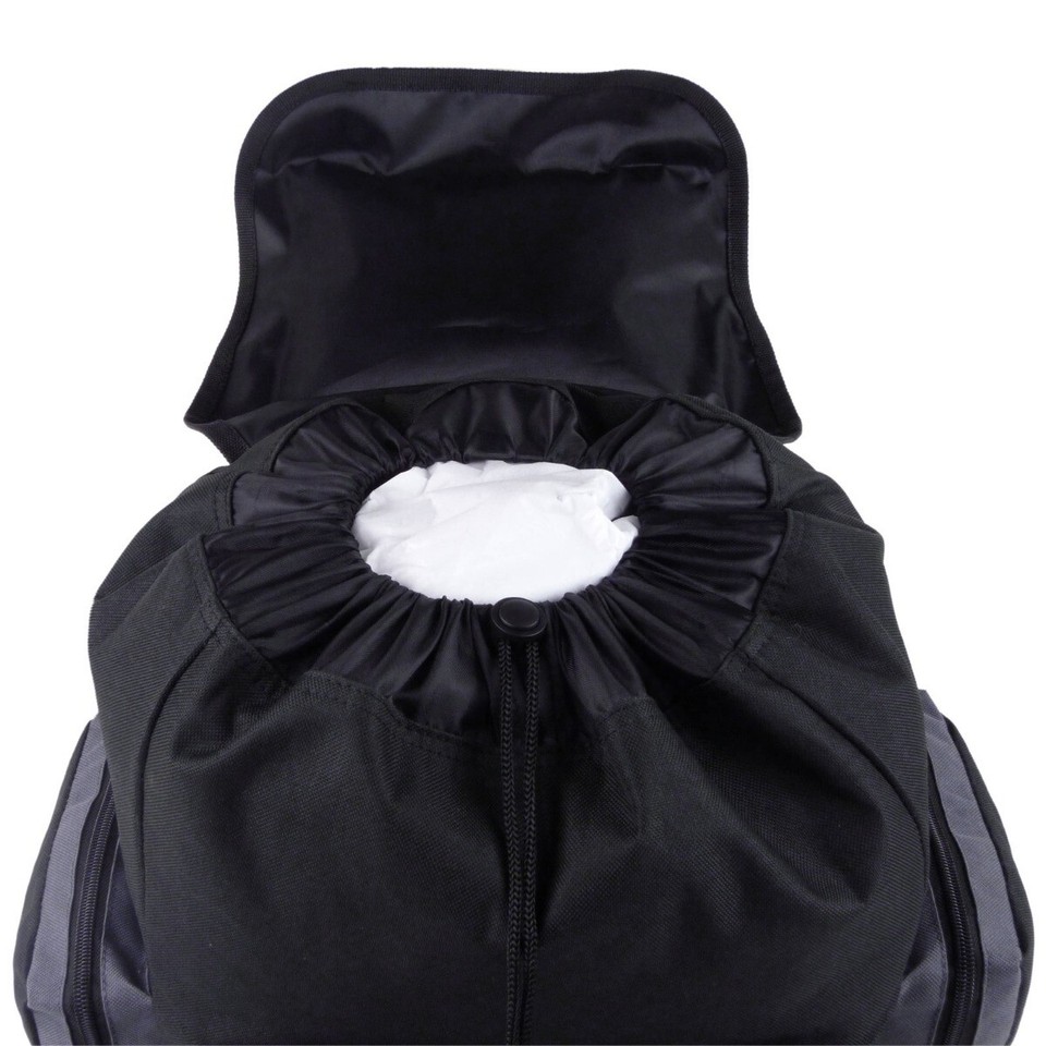 Mens Boys Black/Grey Backpack by RED X ® Rucksack School College Uni ...