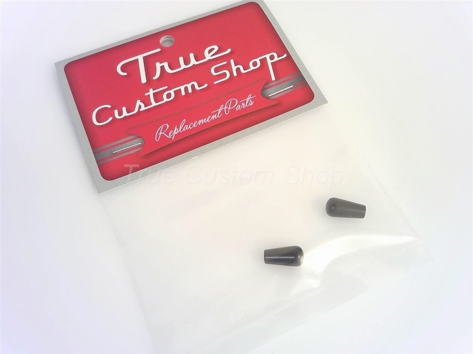 True Custom Shop® BLACK Metal Switch Tip for Switchcraft & Gibson USA 8 ...