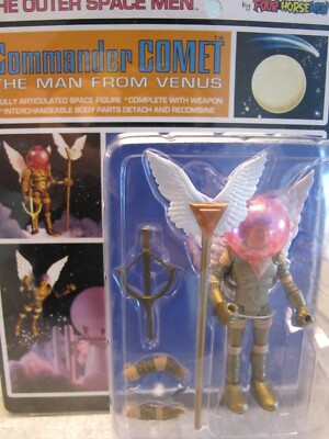 NEW Colorforms Aliens Four Horsemen Outer Space Men COMMANDER COMET ...