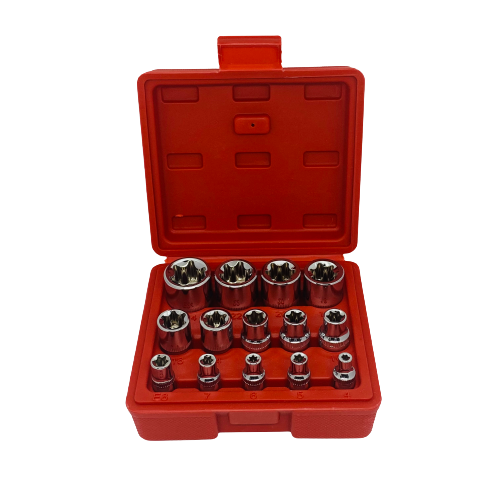 14 Piece External Torx Socket Set Female Bit | eBay Australia