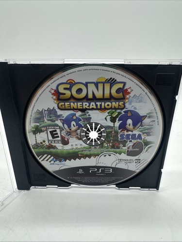 Sonic Generations (Sony PlayStation 3) PS3 TESTED DISC ONLY 10086690552 ...