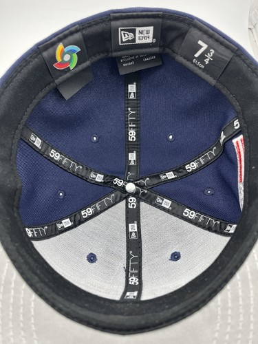 New Era 59Fifty Team USA Baseball Team World Classic Blue Hat cap 7 3/4 ...