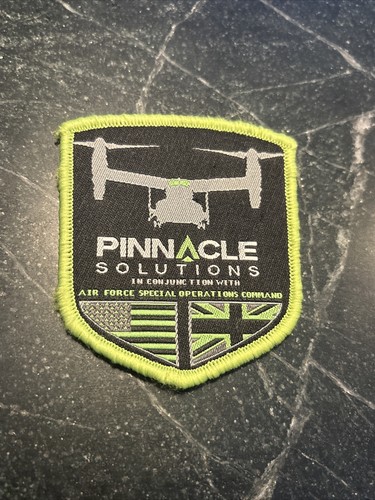 Pinnacle Solutions USAF Special Ops Operations Patch Tactical Morale ...