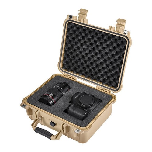 APACHE 2800 Weatherproof Protective Case, Medium, Tan. NEW | eBay