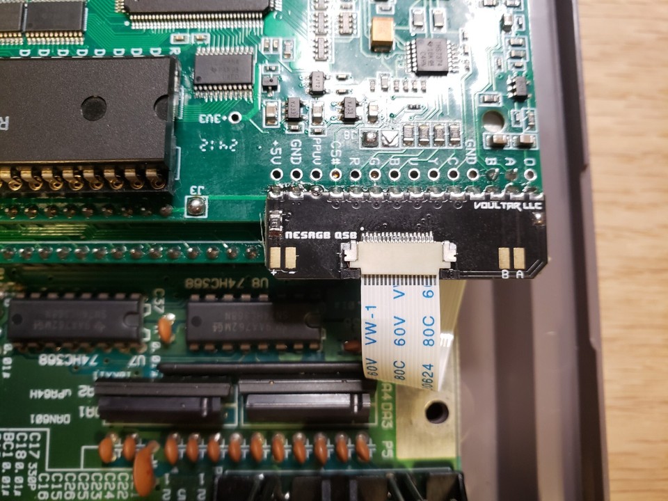 NES RGB Nintendo Top Loader Multiout No Cut LED Expansion Audio ...