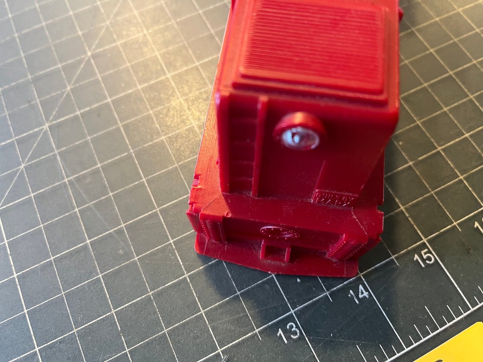 Marx Train Lehigh Valley LV 112 Diesel Locomotive Engine SHELL ONLY ...