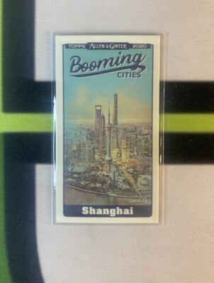 2020 Topps Allen & Ginter Booming Cities Shanghai Mini BC-2 | eBay