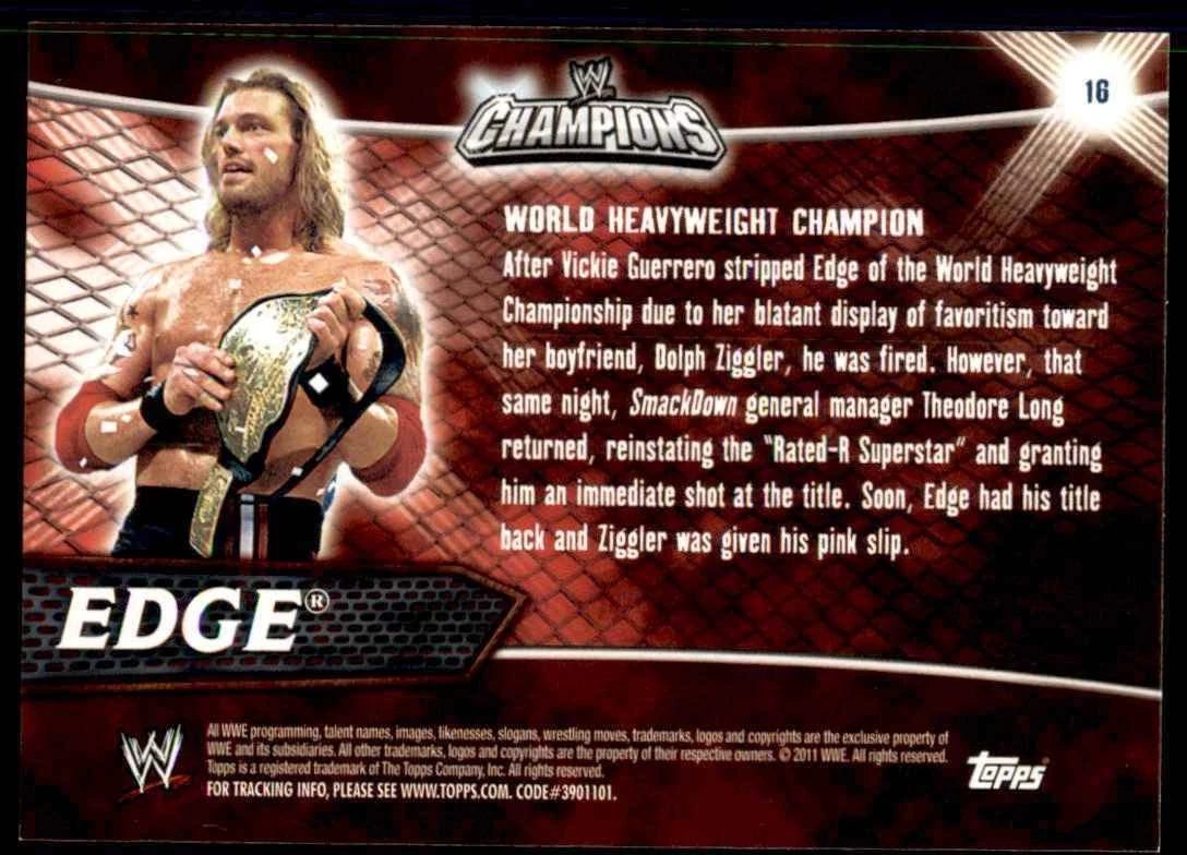 Edge World Heavyweight Champion 2011