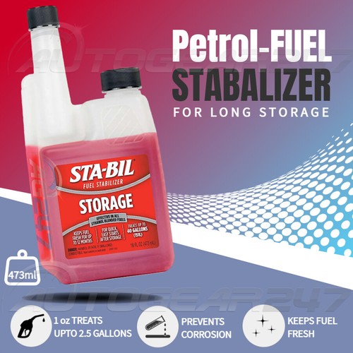 STA-BIL Stabil Fuel Stabilizer Storage Petrol Treatment Prevent ...