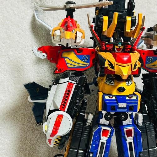 BANDAI Japan DX Megazord Power Rangers RPM Super Sentai Go-Onger Engine ...