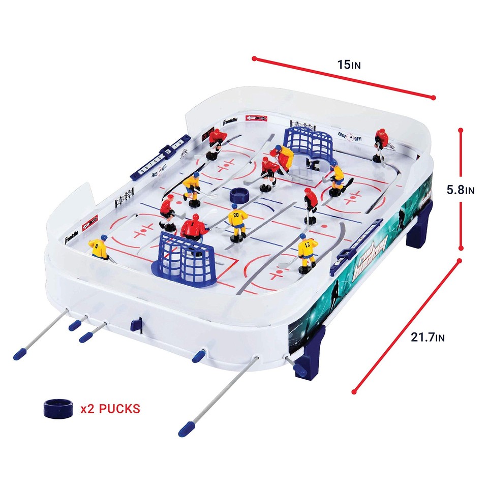 Franklin Sports Table Top Rod Hockey Game Set - Perfect Hockey Toy + G ...