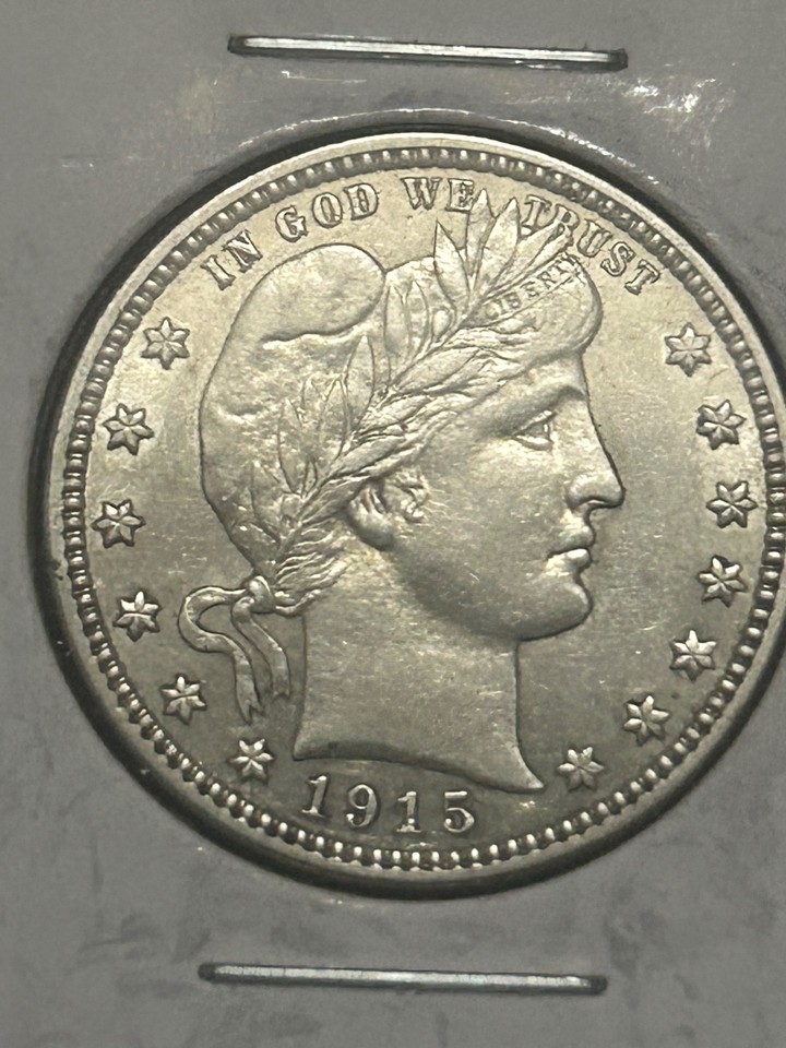 1915-D Barber Silver Quarter Dollar (25 Cent) Uncirculated | eBay