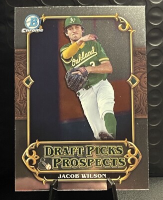 2023 Bowman Draft Chrome Jacob Wilson Draft Picks Prospects Insert ...