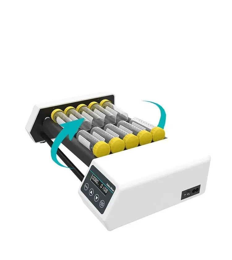 Roller Shaker Lab Roller Mixer Digital Tube Roller Mixer Brushless ...