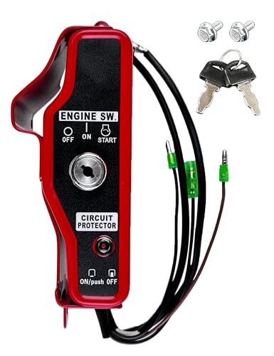 Key Switch Box for Honda GX240 GX270 Gx340 GX390 8HP 9HP 11HP 13HP ...